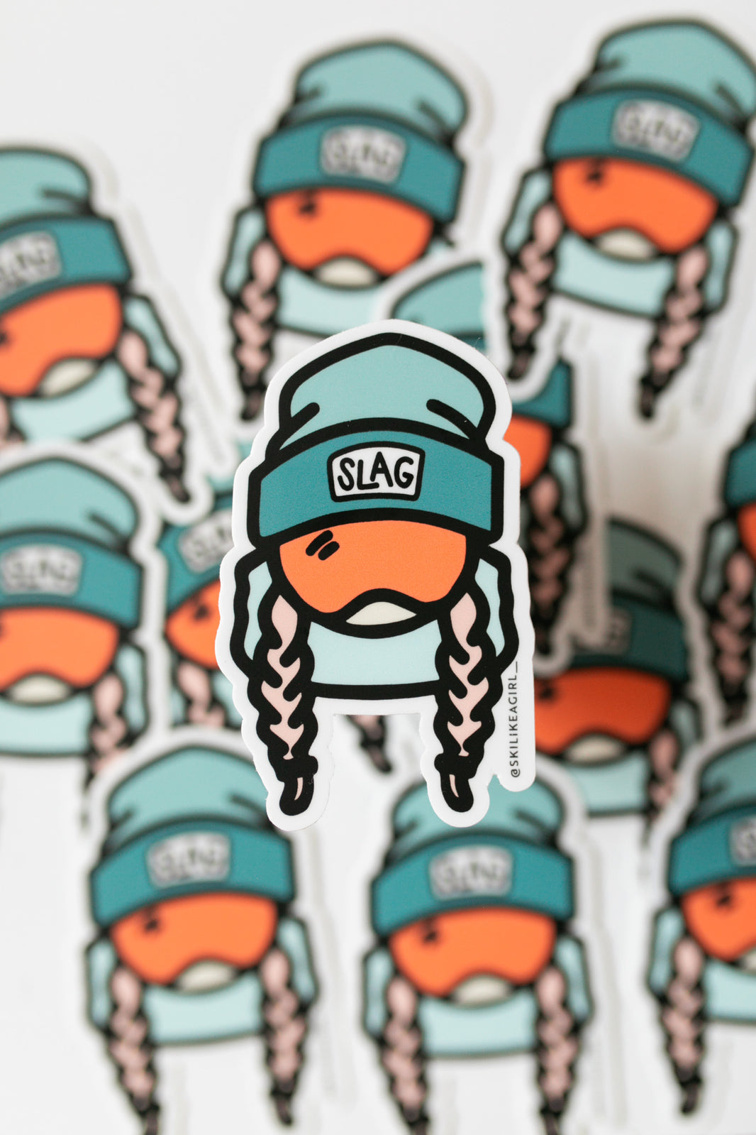 Stickers – Ski Like a Girl